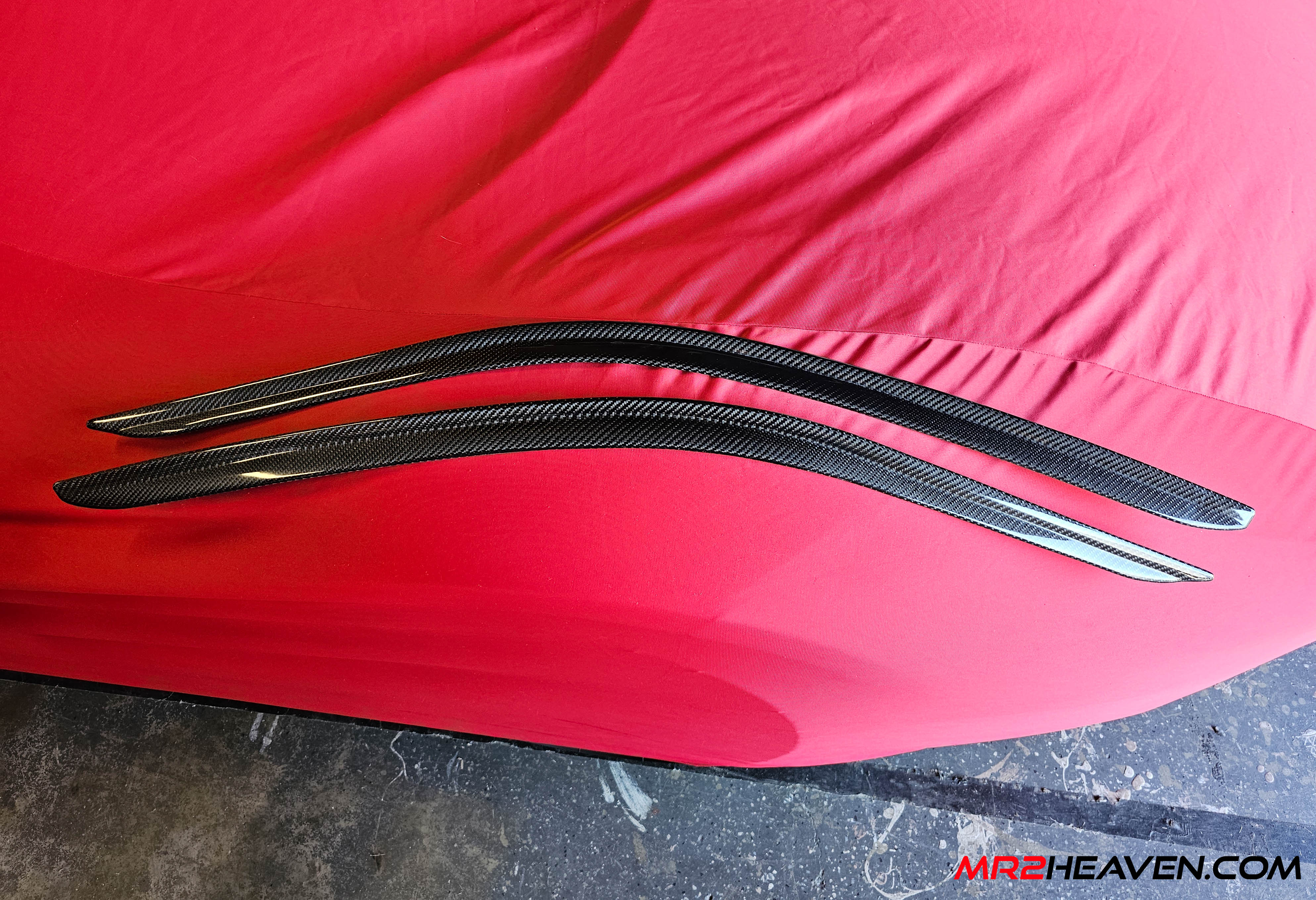 MR2Heaven Rare JDM Window Shade Visor Reproduction - Carbon Fiber Avai ...