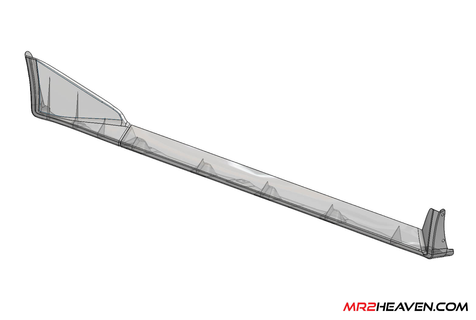 MR2Heaven 1985-1989 AW11 OEM Style Side Skirts (Fiberglass & Carbon Fi ...