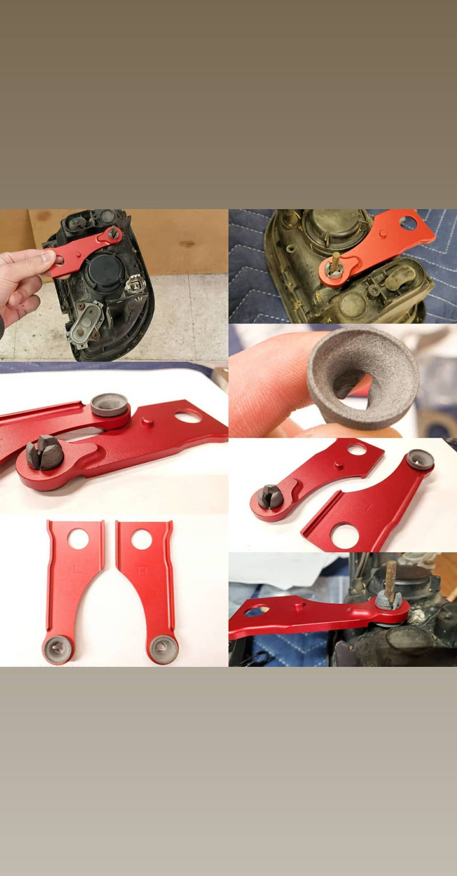 MR2Heaven Fog Light Mounting Brackets - SW20 – MR2 Heaven