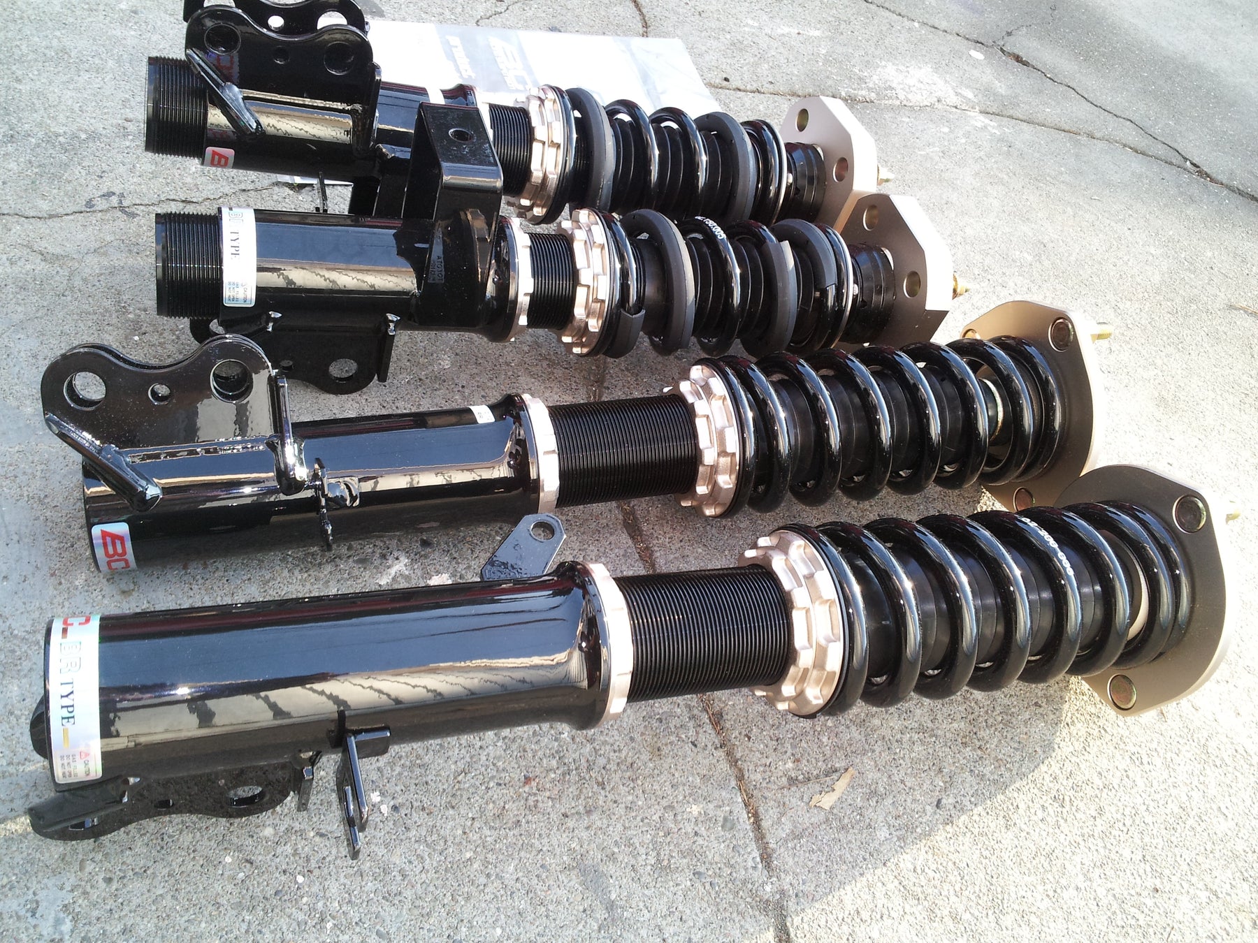 BC RACING Type BR Coilover Kit – MR2 Heaven