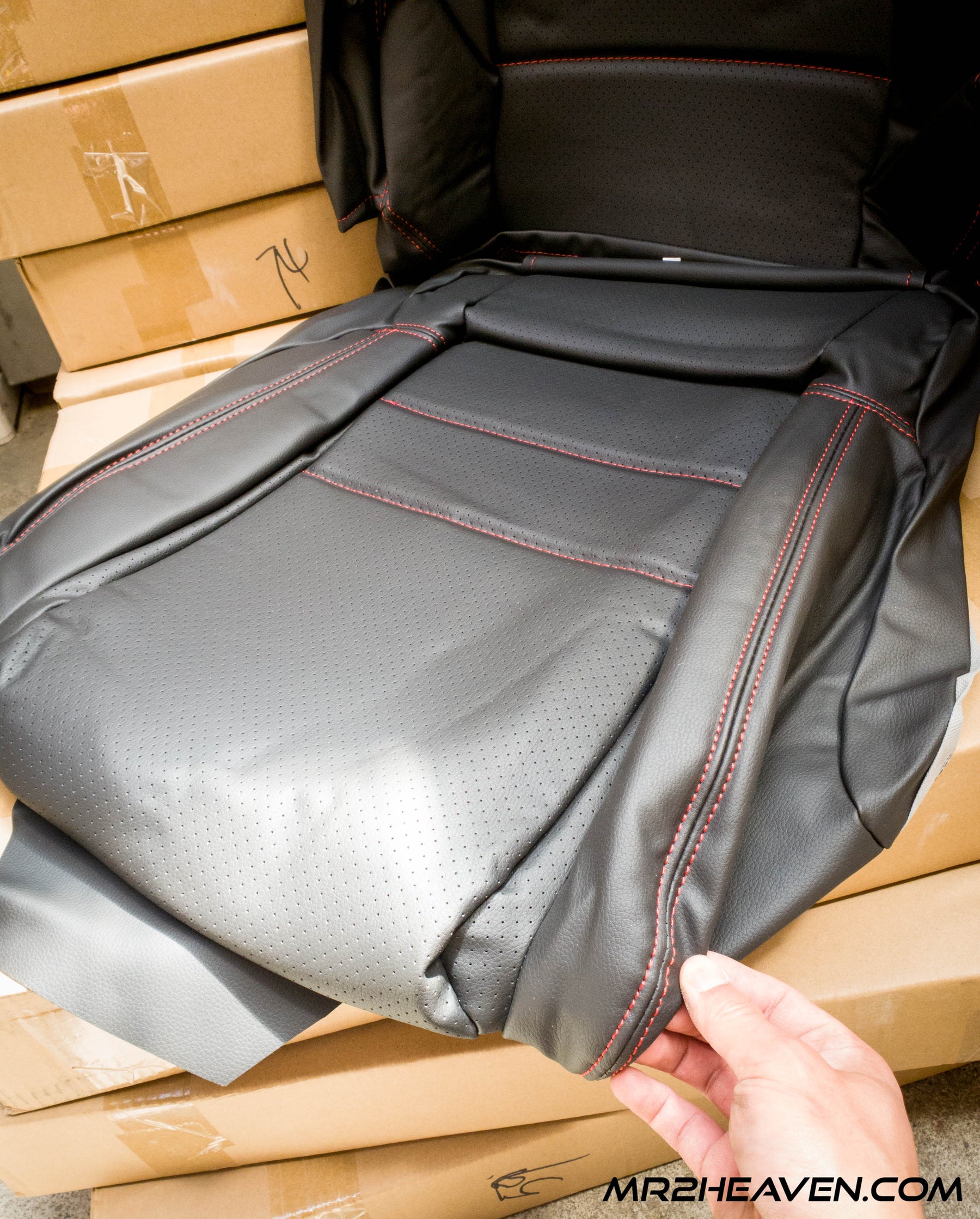 MR2Heaven OEM Plus Seat Covers (Black, TAN, Black W/ Red Stitching, Bl ...