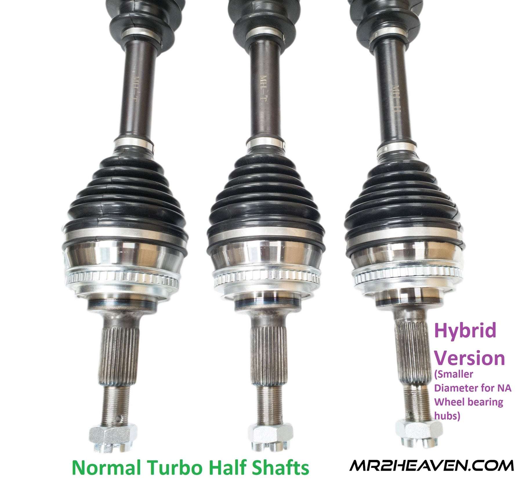 Toyota MR2 Full E153 Axles with CV joints + LSD/Non LSD Stubs – MR2 Heaven